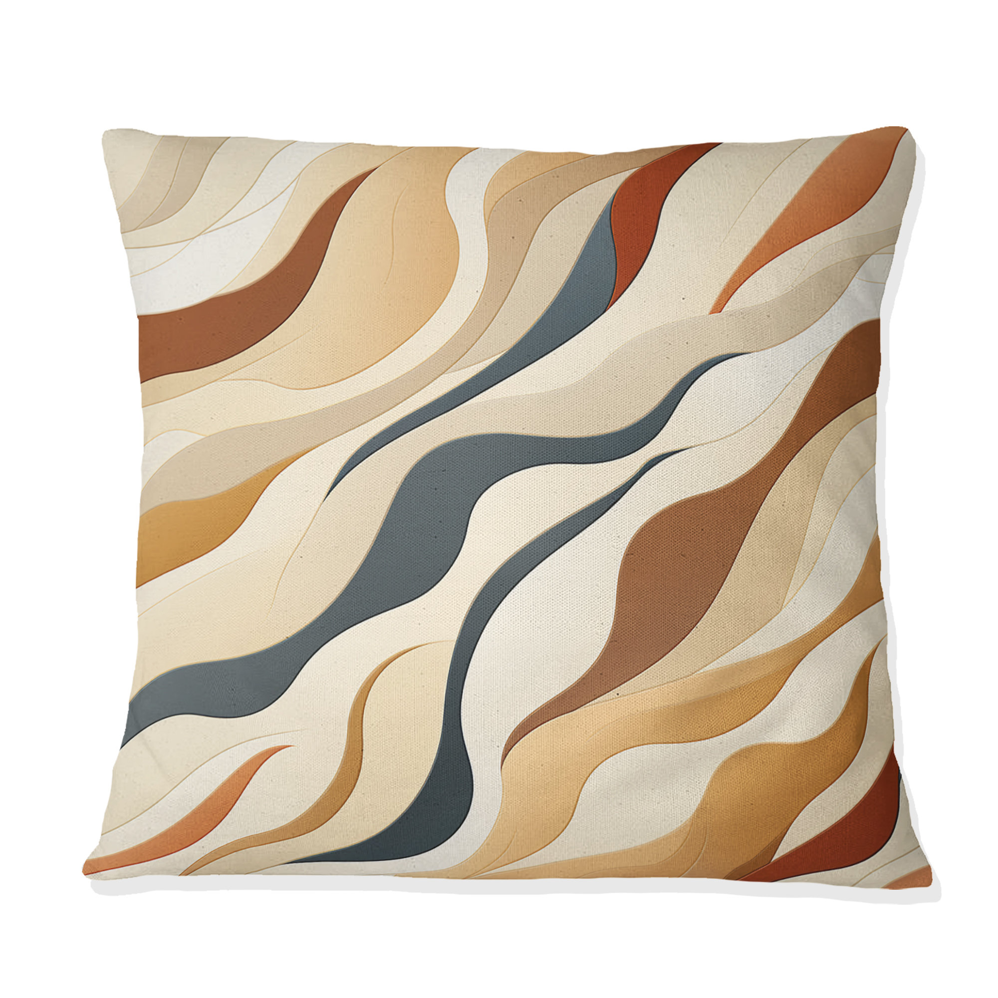 DesignArt Abstract Throw Pillow | Wayfair
