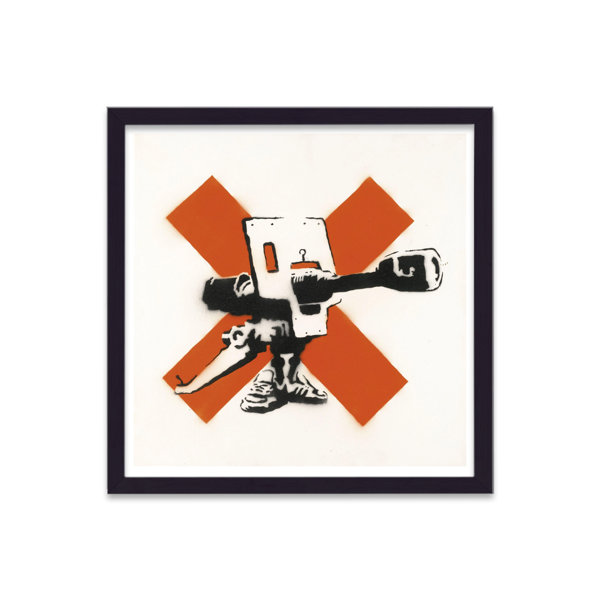 Happy Larry Banksy Editions Bad Meaning Good | Wayfair.co.uk