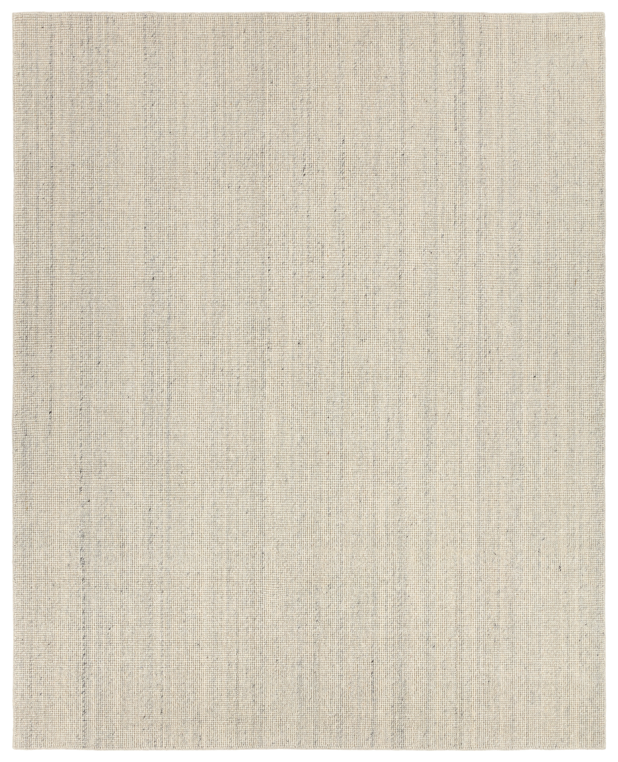 Gracie Oaks Ridling Handwoven Solid White Area Rug | Wayfair