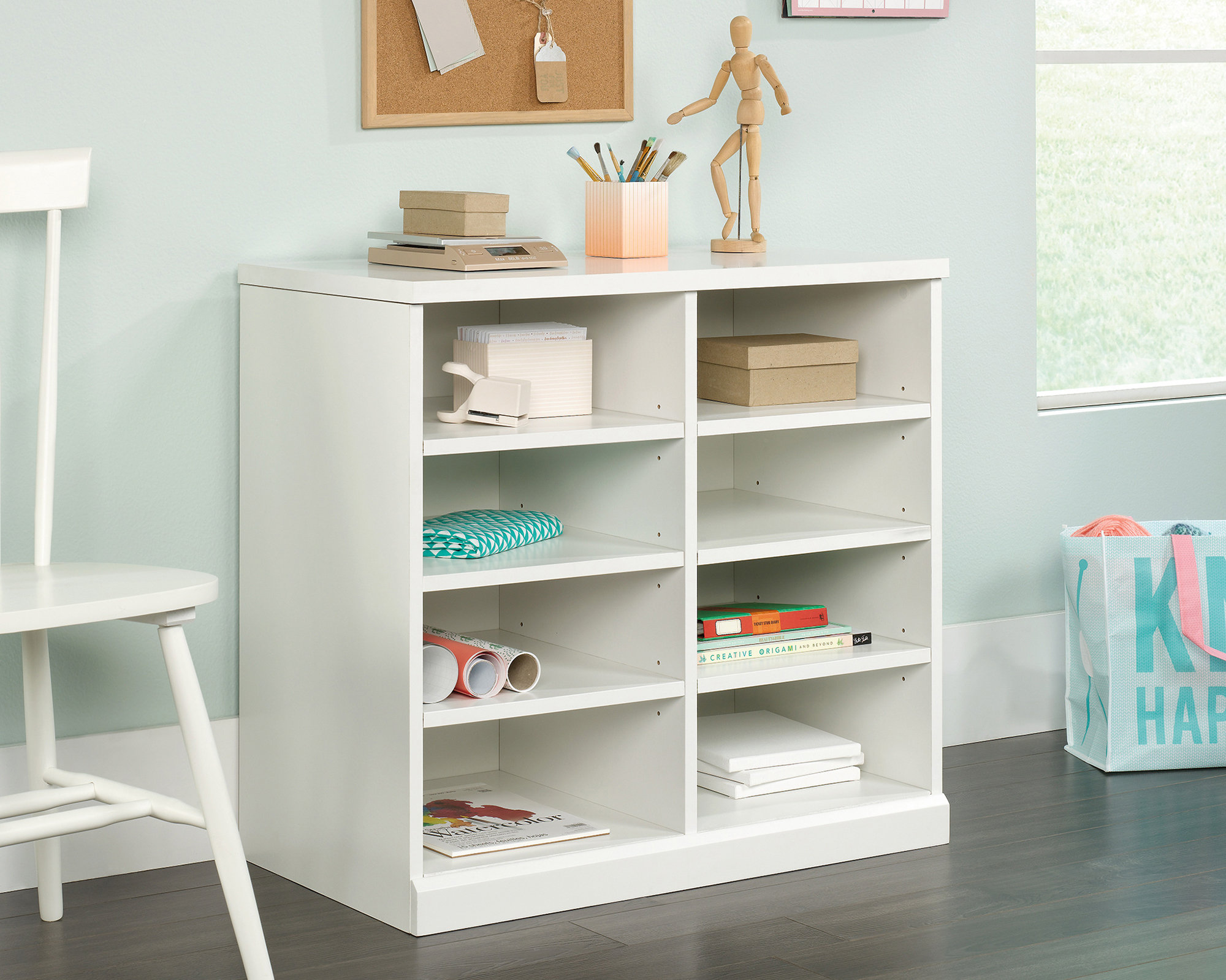 Ebern Designs Craft Pro Series Open Storage Cabinet | Wayfair