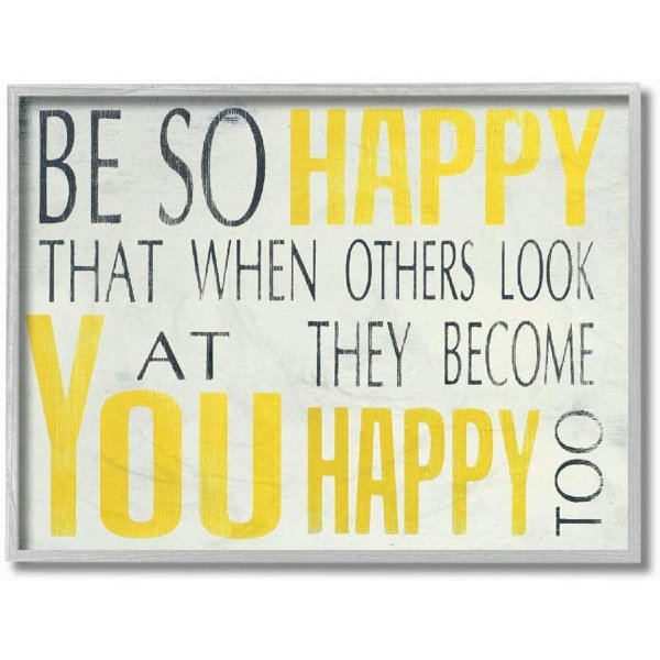 Trinx Design On Canvas Textual Art | Wayfair