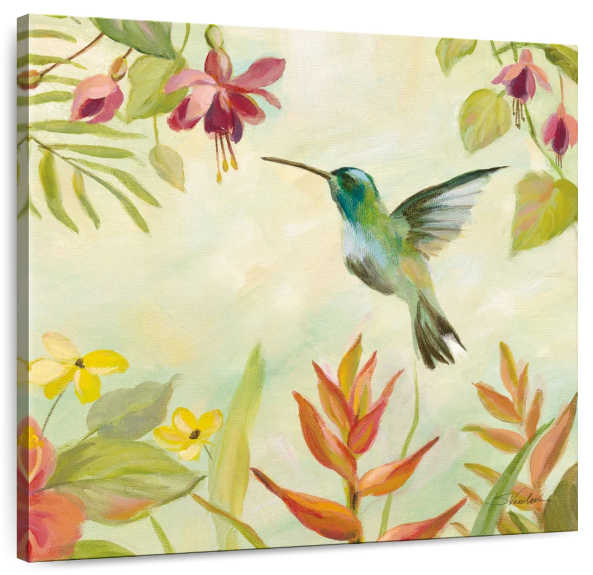Ebern Designs Brampt Hummingbirds Song I | Wayfair