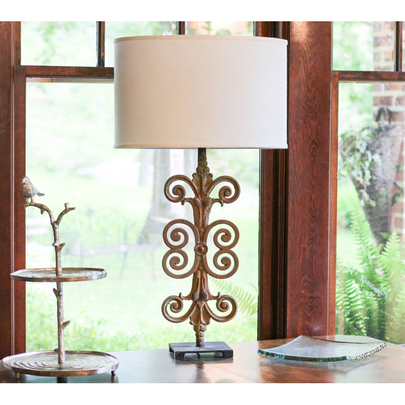 Canora Grey Linen Ellipse Lamp Shade ( Spider ) & Reviews | Wayfair