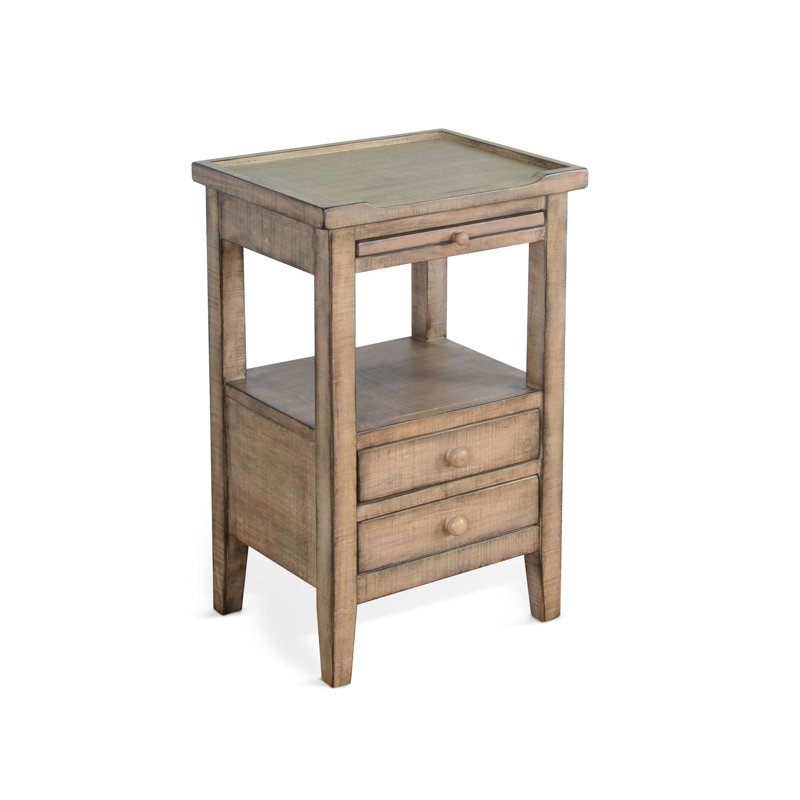 Wildon Home® Brant 27'' tall 2 - Drawer End Table | Wayfair