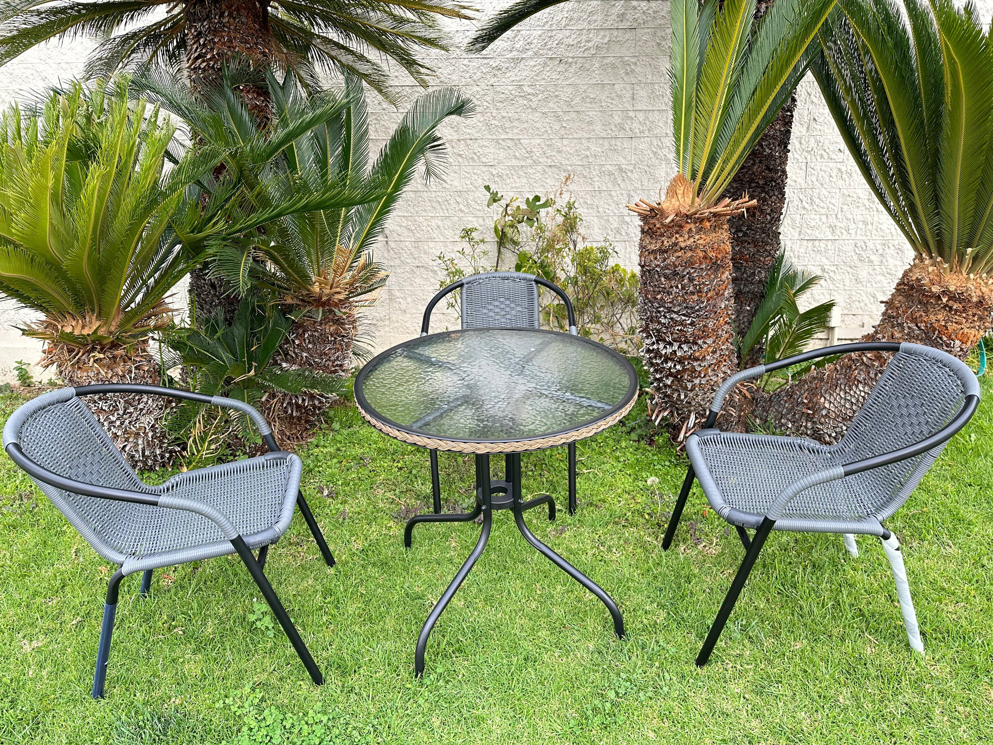 Wildon Home® Woosley Round 3 - Person 28" Long Dining Set | Wayfair