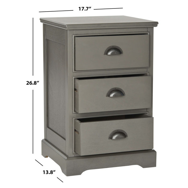 August Grove® Jonesport 3 - Drawer End Table & Reviews | Wayfair