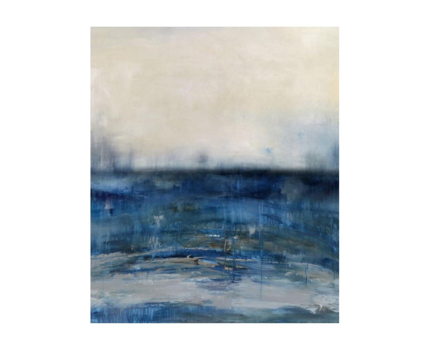 Chelsea Art Studio Blue Vacation by Samuel Kane - Painting on Canvas ...