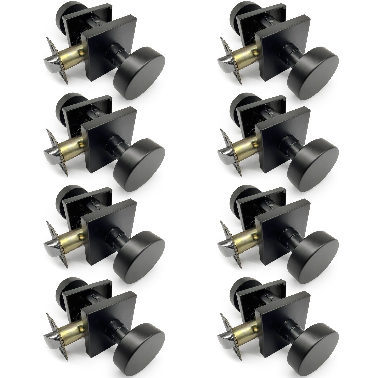 Villar Home Designs Passage Door Knob Multipack | Wayfair