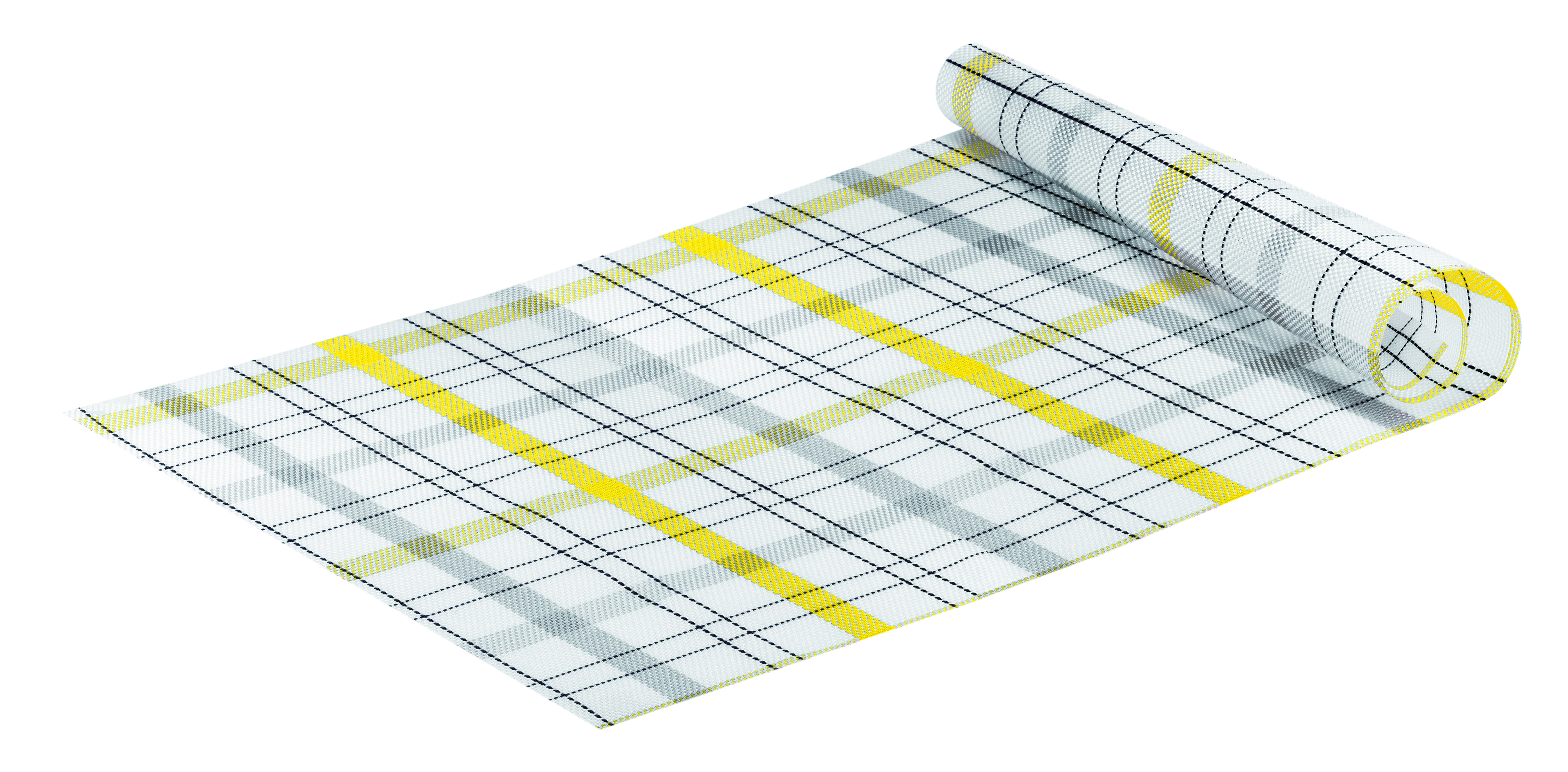 Guzzini Art & Café PVC Plaid Runner | Perigold