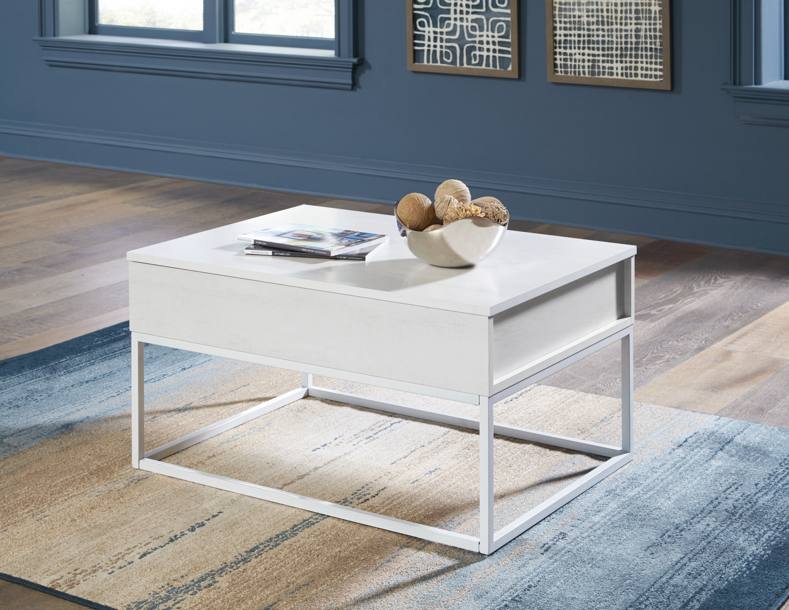 Latitude Run® Filomena Lift Top Extendable Frame Coffee Table with ...