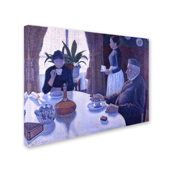 Vault W Artwork 'Breakfast' by Paul Signac Print on Wrapped Canvas ...