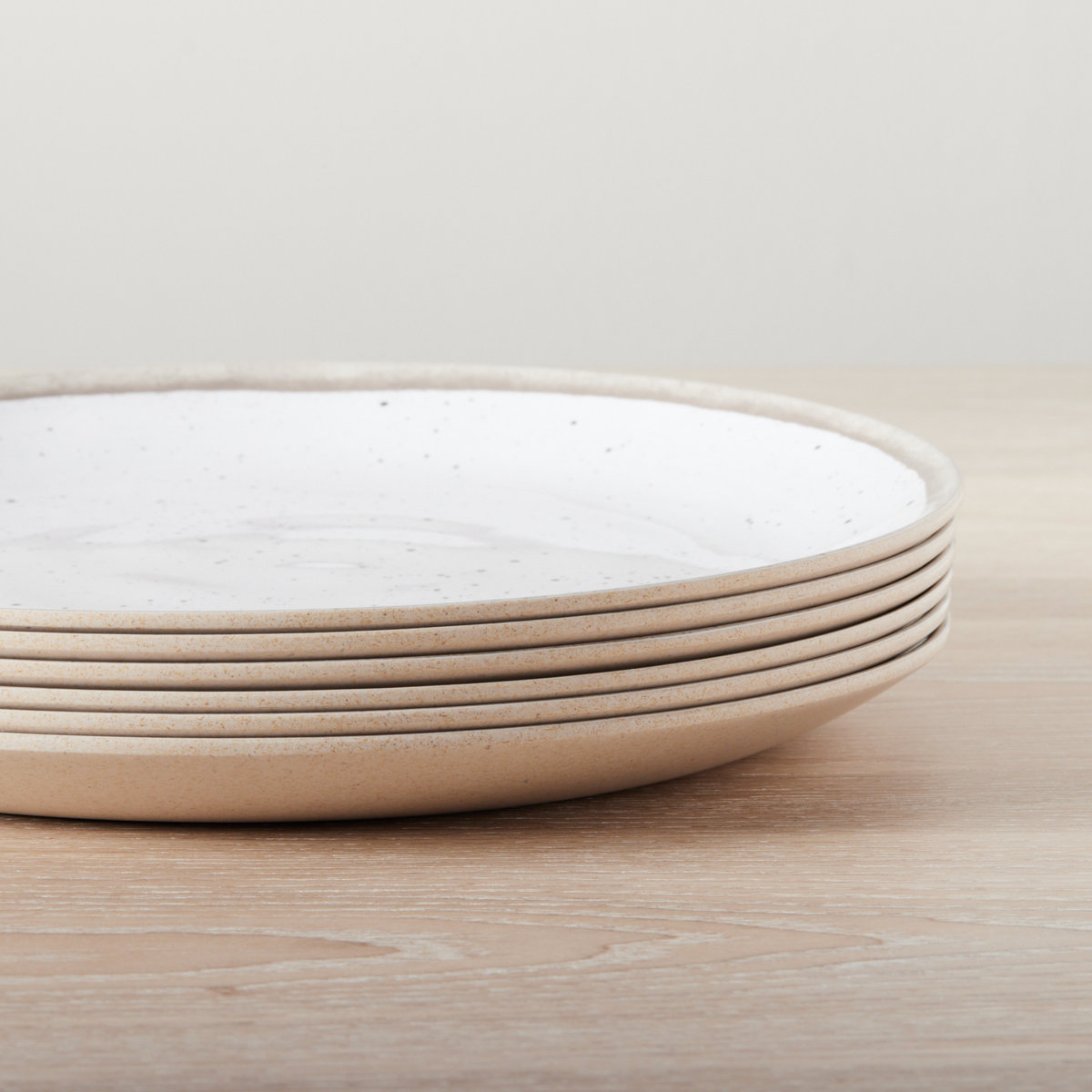 RE/FINE™ Laya Speckled Melamine Dinner Plate & Reviews | Wayfair