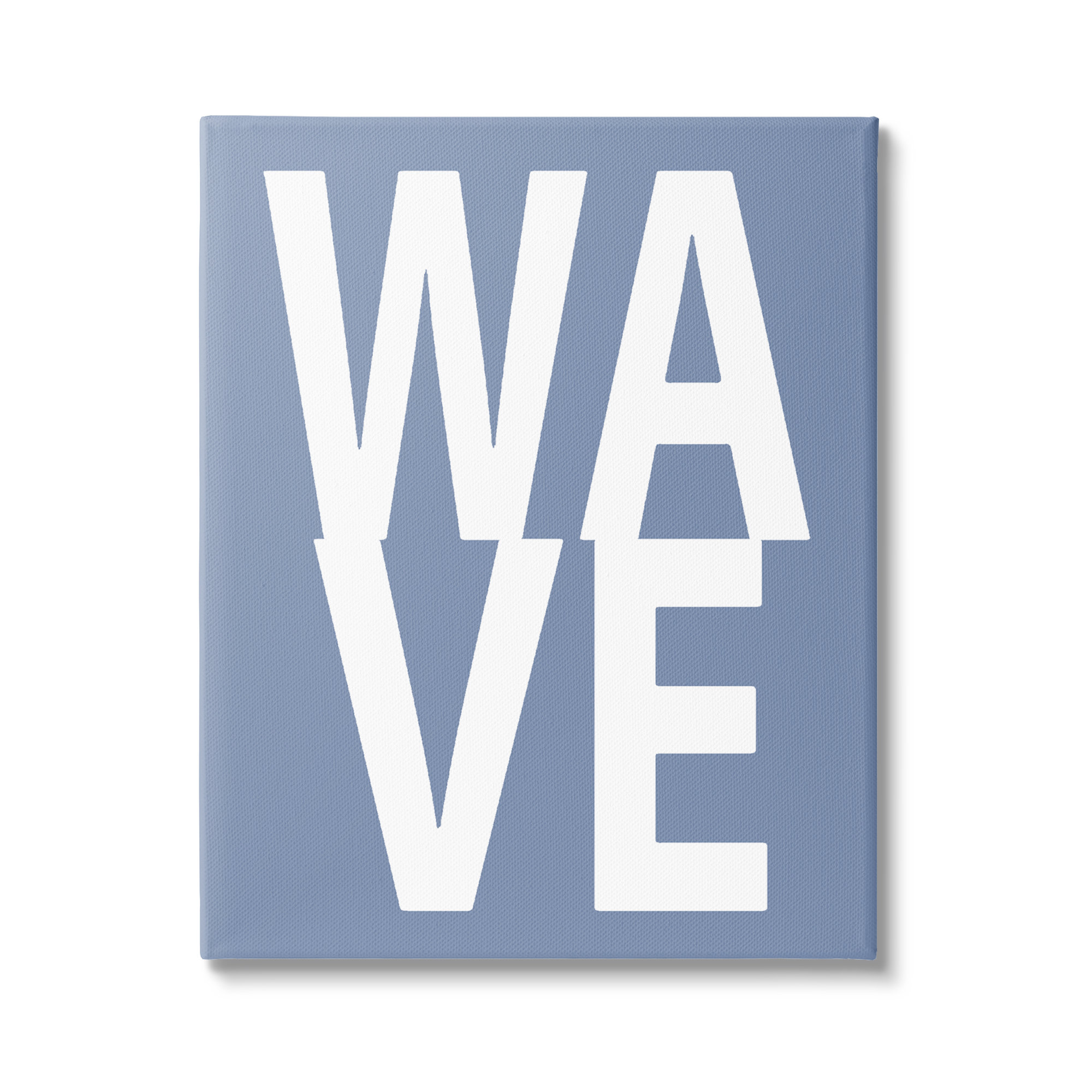 Trinx Nautical Wave Text Canvas Wall Art by Jamie MacDowell - Wayfair ...