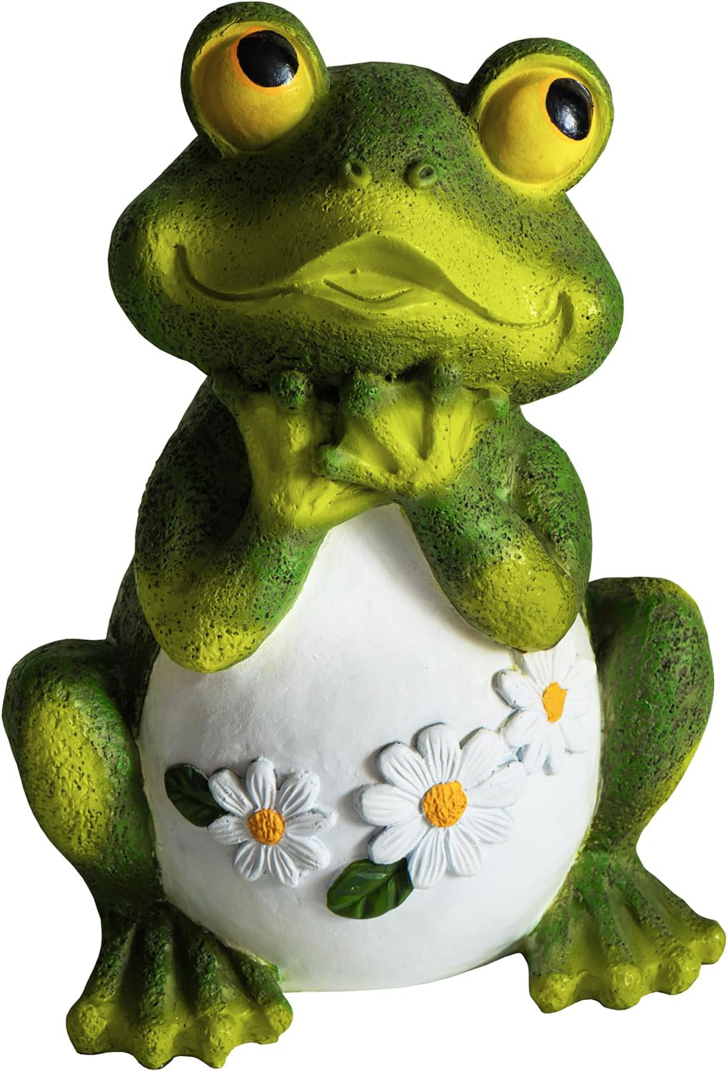 Trinx Garden Frog Figurines 9", Cute Frog Decor, Outdoor Statue Frogs ...