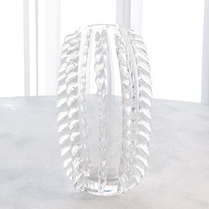 Global Views Fringe Vase-Clear | Perigold
