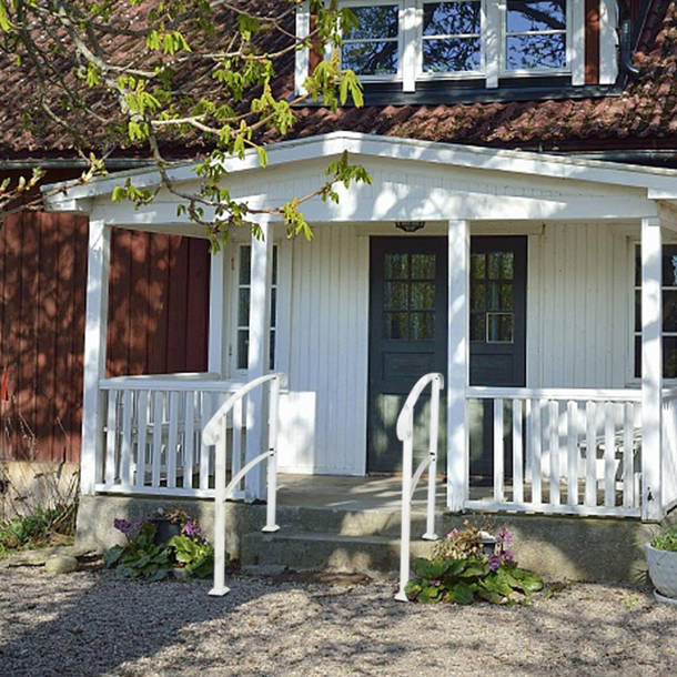 Red Barrel Studio® Fegley Metal Handrail Stair Railing & Reviews | Wayfair