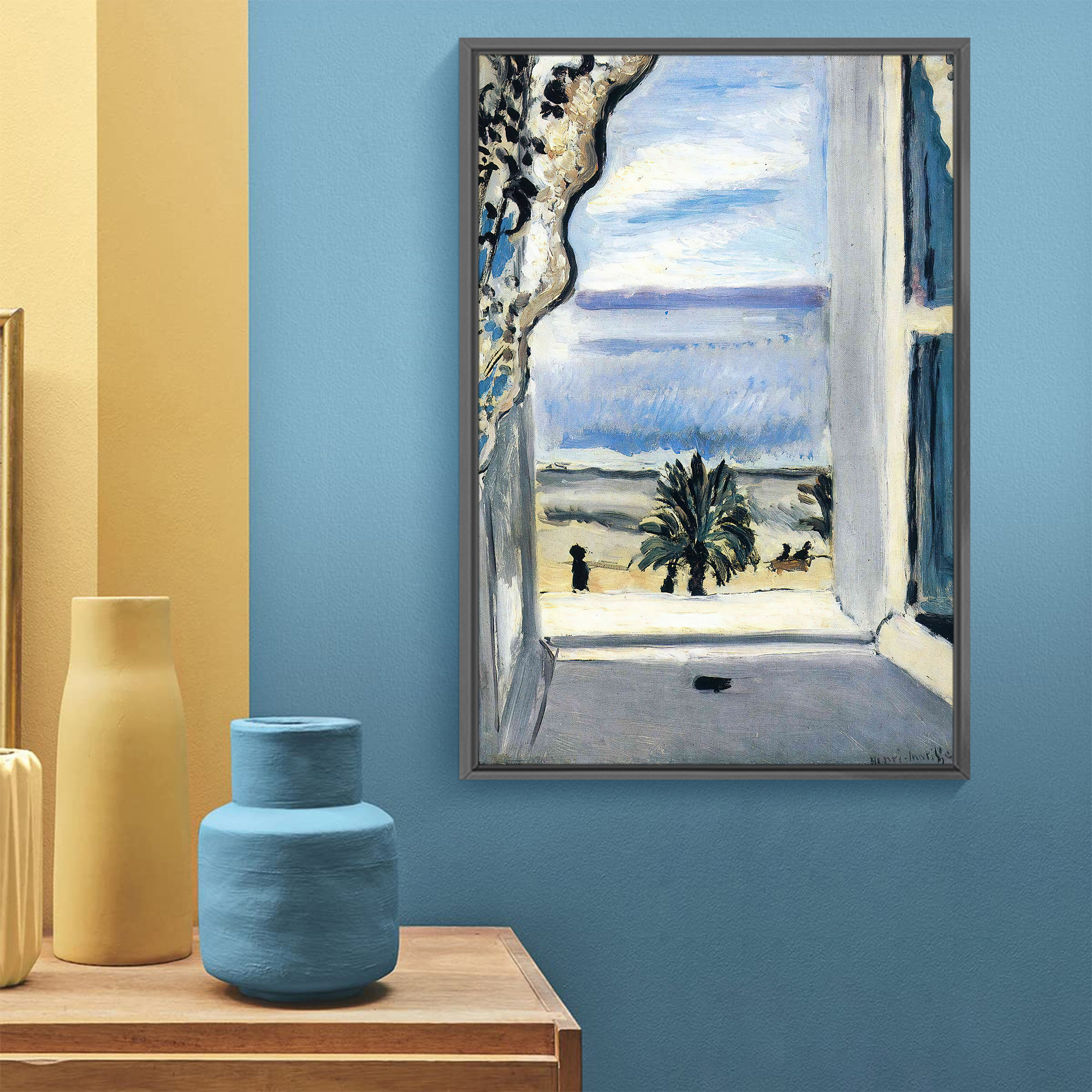 Highland Dunes Matisse Aesthetic Abstract - Painting on Canvas ...