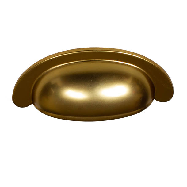 South Main Hardware Modern Drawer Handle 3" Center to Center Cup/Bin ...