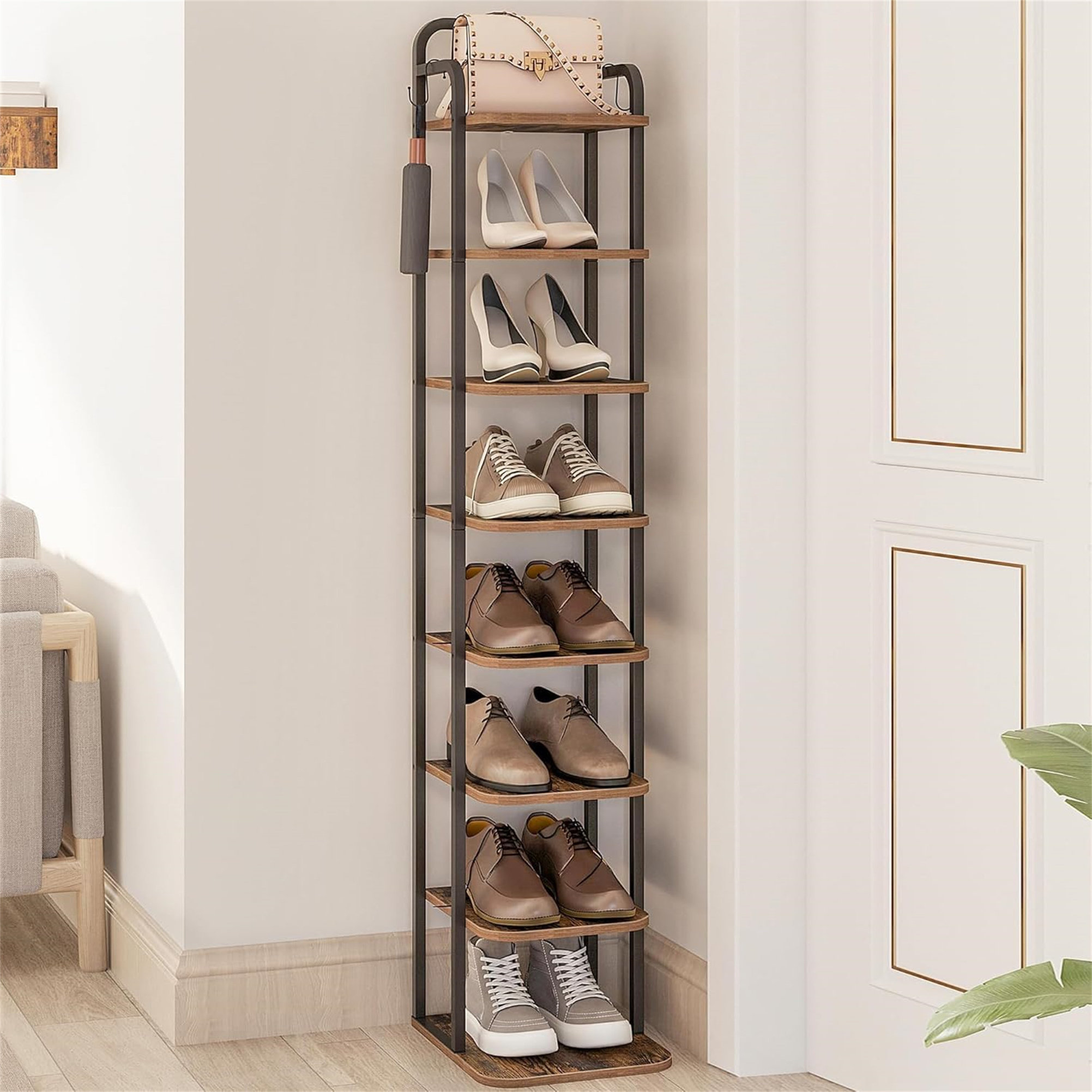 Latitude Run® Shoe Tower for Small Spaces | Wayfair