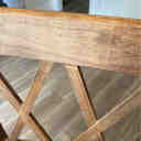 Laurel Foundry Modern Farmhouse® Ebbert Upholstered Cross Back Side ...