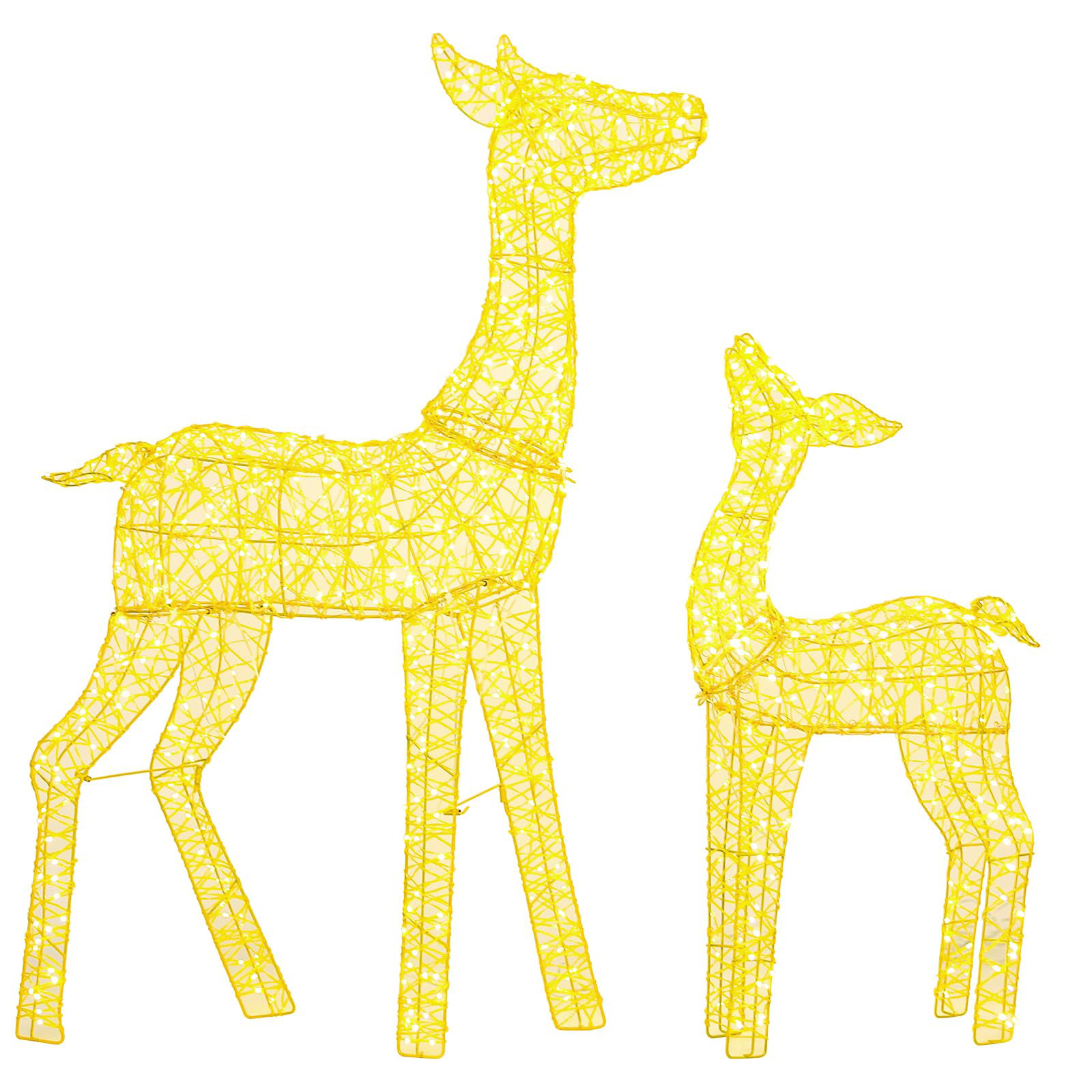 Fashion Finesse 4.5 FT 3D Lighted Outdoor Iridescent Christmas ...