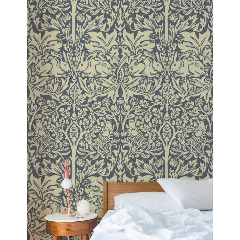 Lark Manor William Morris Brer Rabbit Wallpaper Bryelle Peel & Stick ...