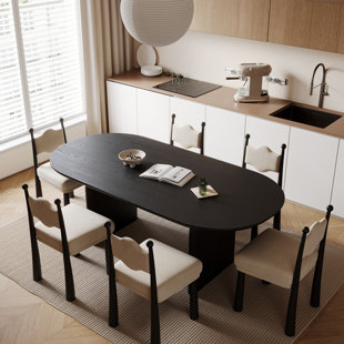 Oval Kitchen & Dining Tables You'll Love | Wayfair