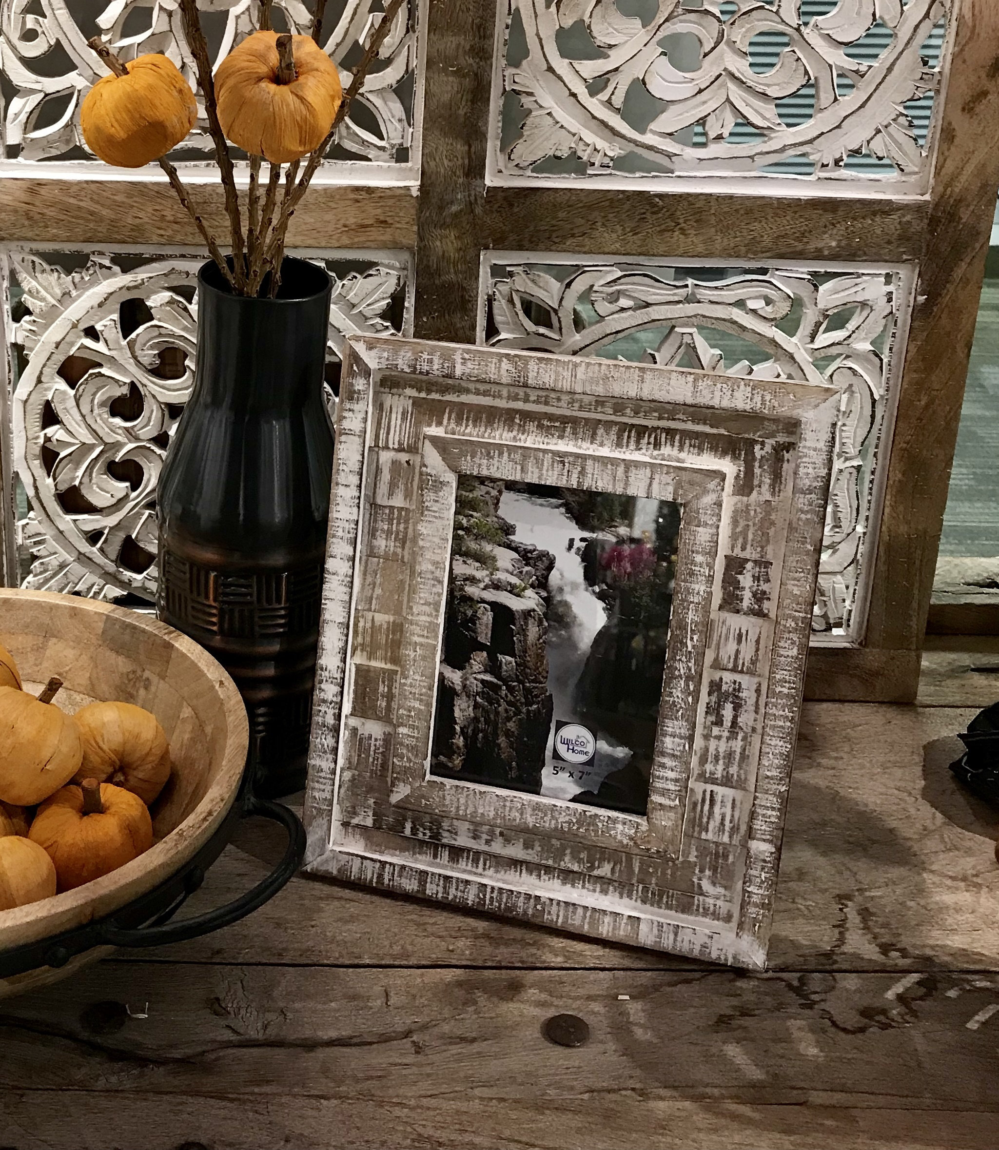 World Menagerie Druzy Big Bend Table Top Picture Frame | Wayfair