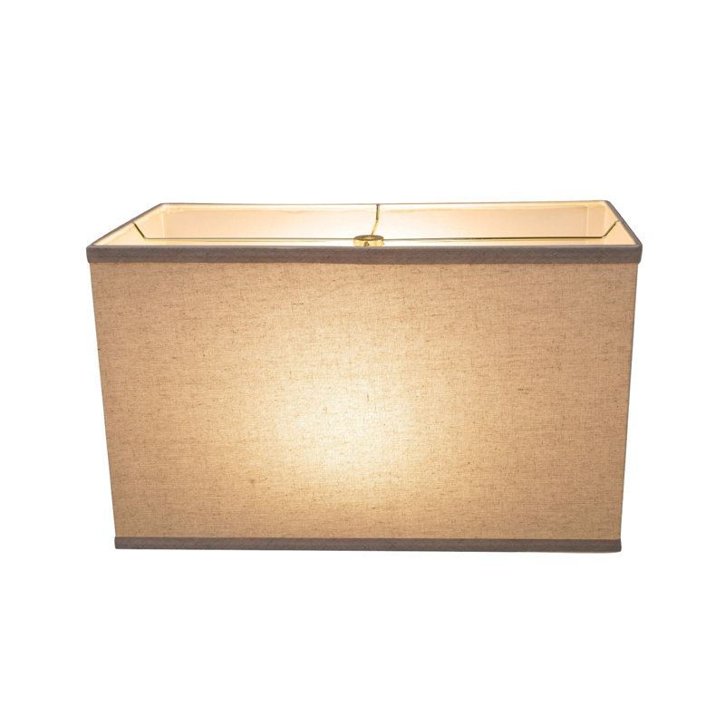 Latitude Run® 10" H Linen Rectangular Lamp Shade ( Spider ) & Reviews ...