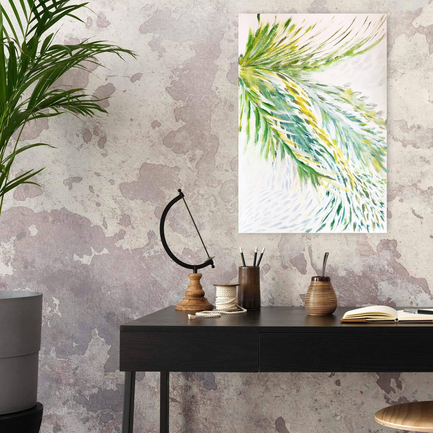 Latitude Run® Contemporary Art Abstract Modern Peaceful Spring ...