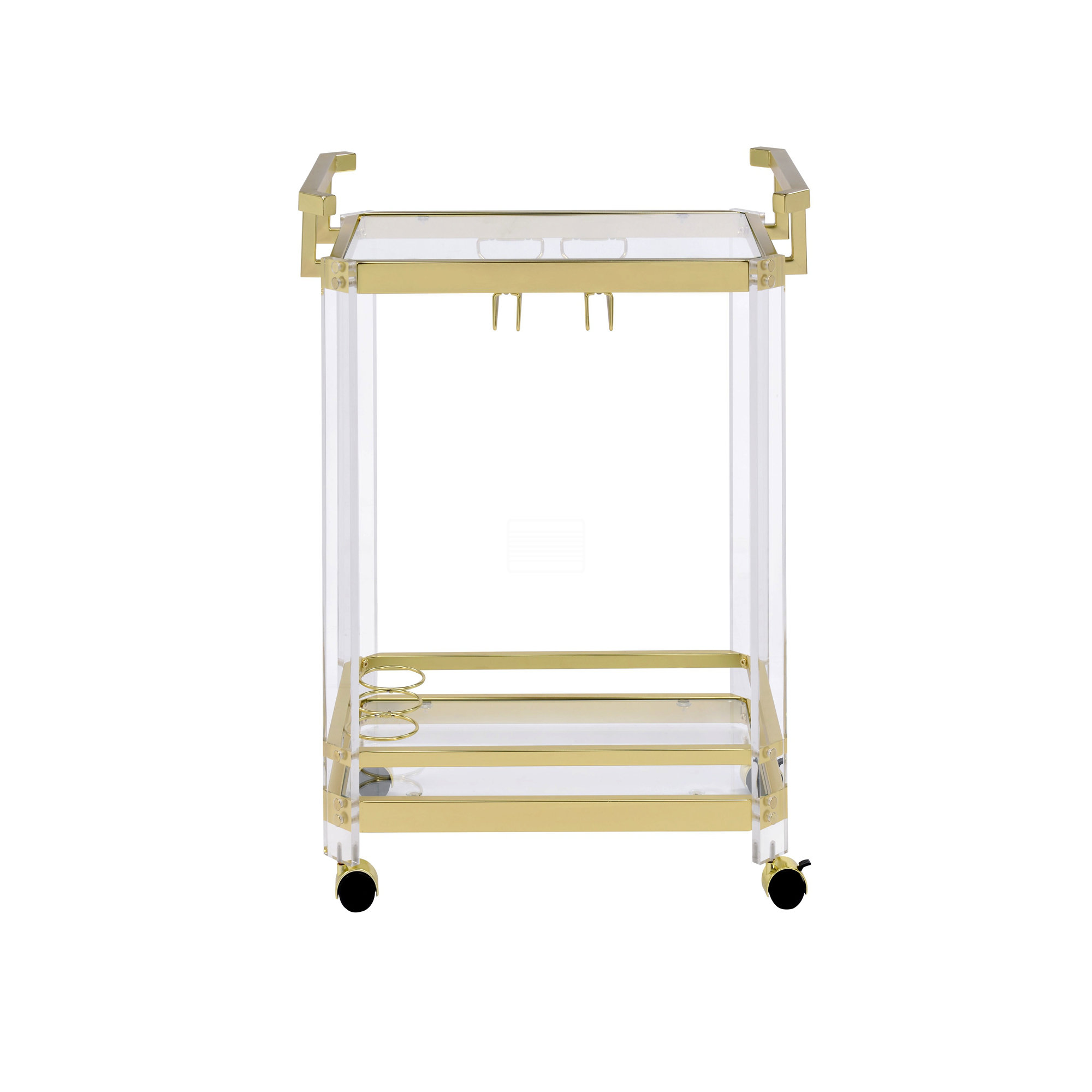 Latitude Run® Server Cart With Casters | Wayfair