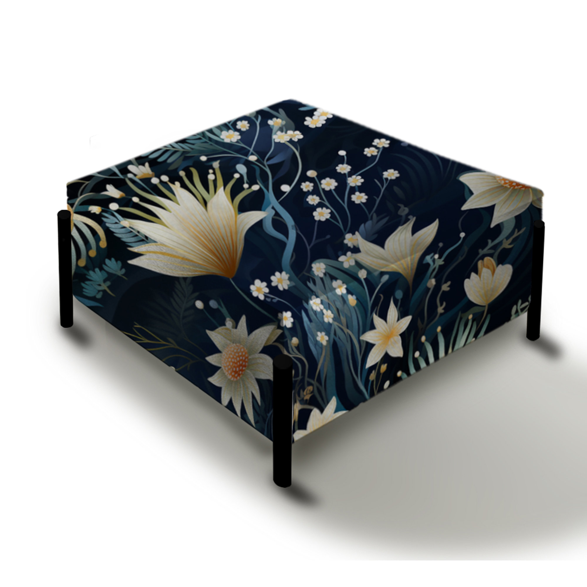 Design Art Fish Underwater Elegance Coastal Pattern - Coastal Large ...