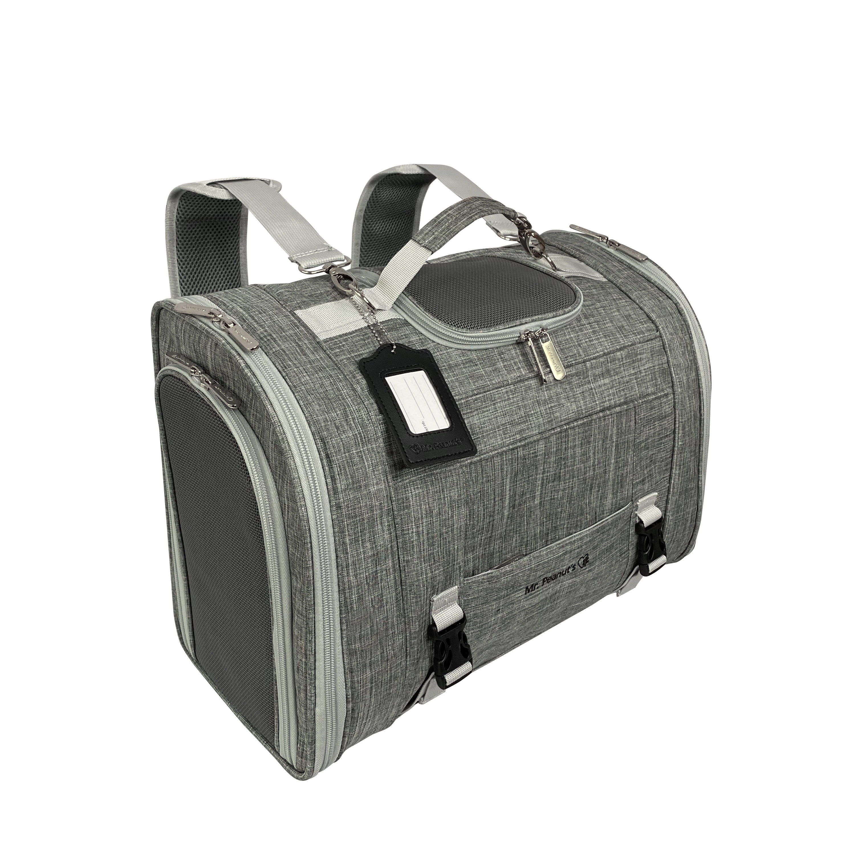 Mr. Peanut's Monterey Convertible Backpack Airline Approved Pet Crate ...