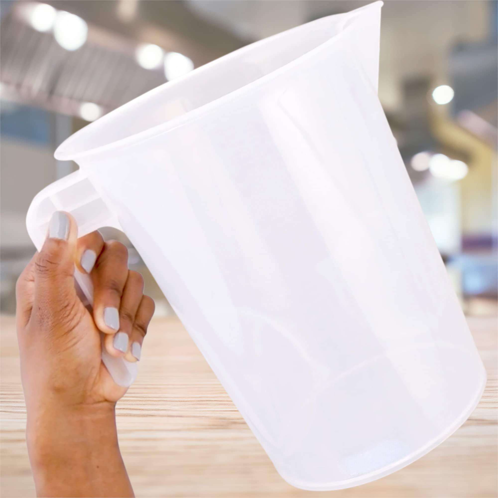 shuoli 5 Liter Measuring Pitcher 3-Pack | 1.3 Gallon Shatterproof ...
