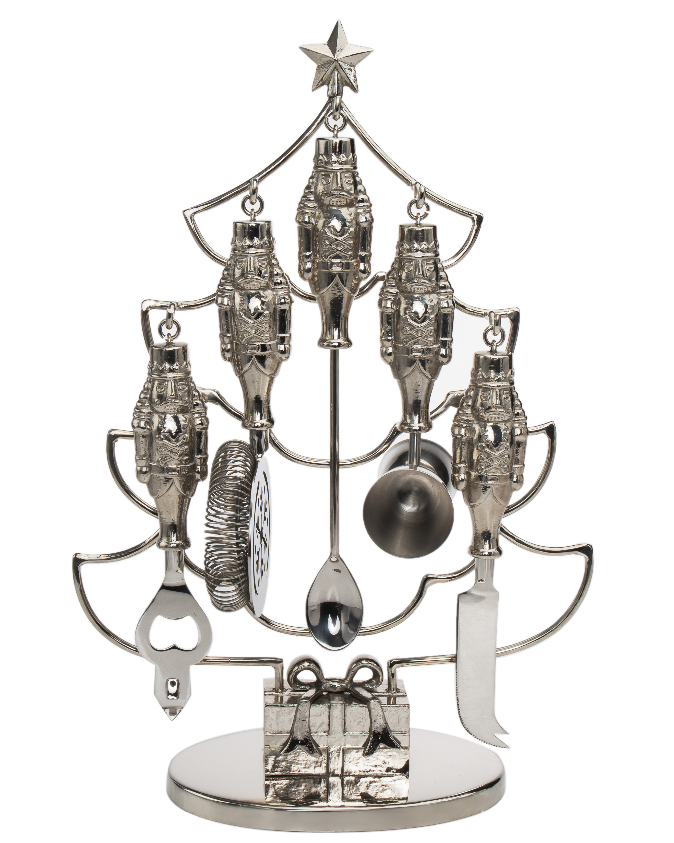 Godinger Silver Art Co Nutcracker Bar Tool Set | Wayfair