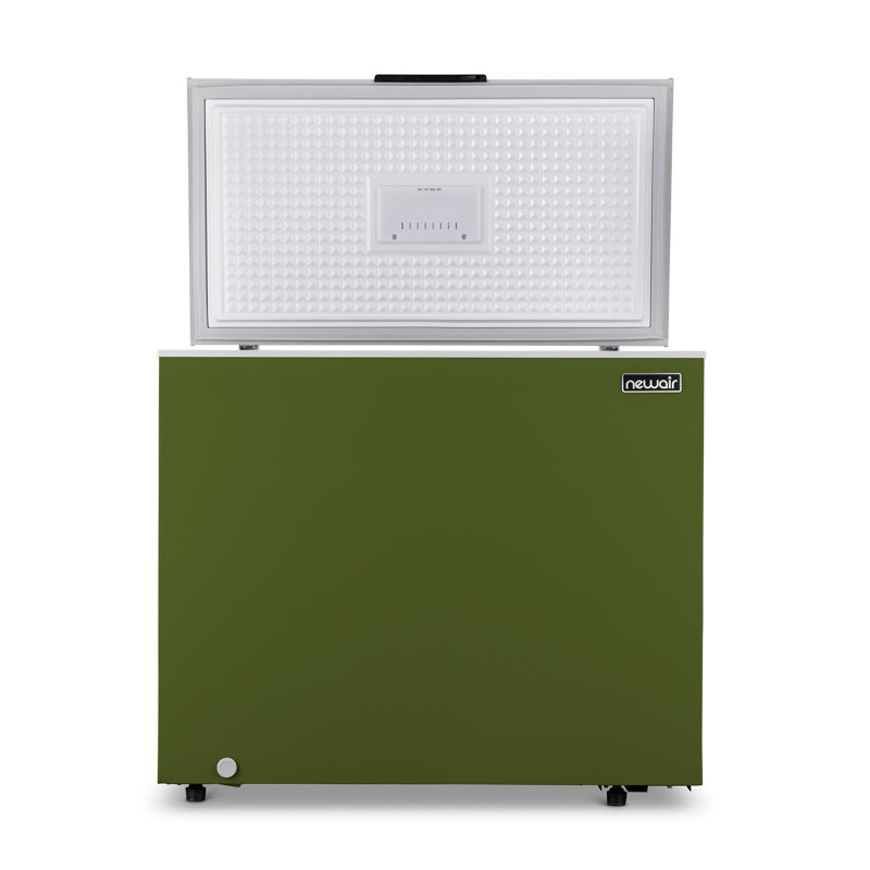 Newair 6.7 Cu. Ft. Mini Deep Chest Freezer and Refrigerator in Military ...