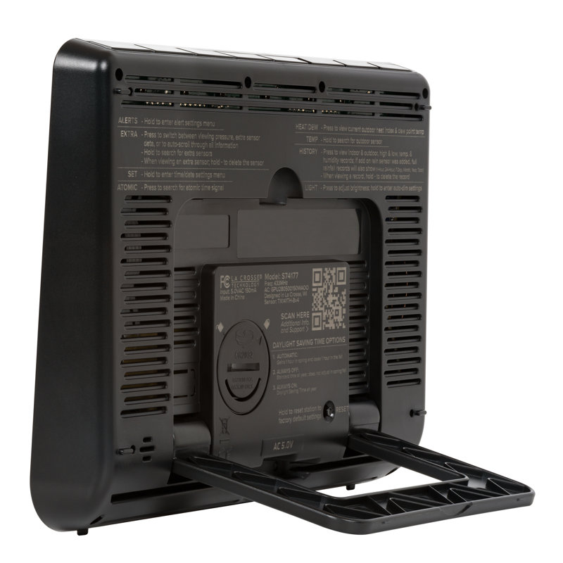 La Crosse Technology Wireless Weather Station with Atomic Time ...