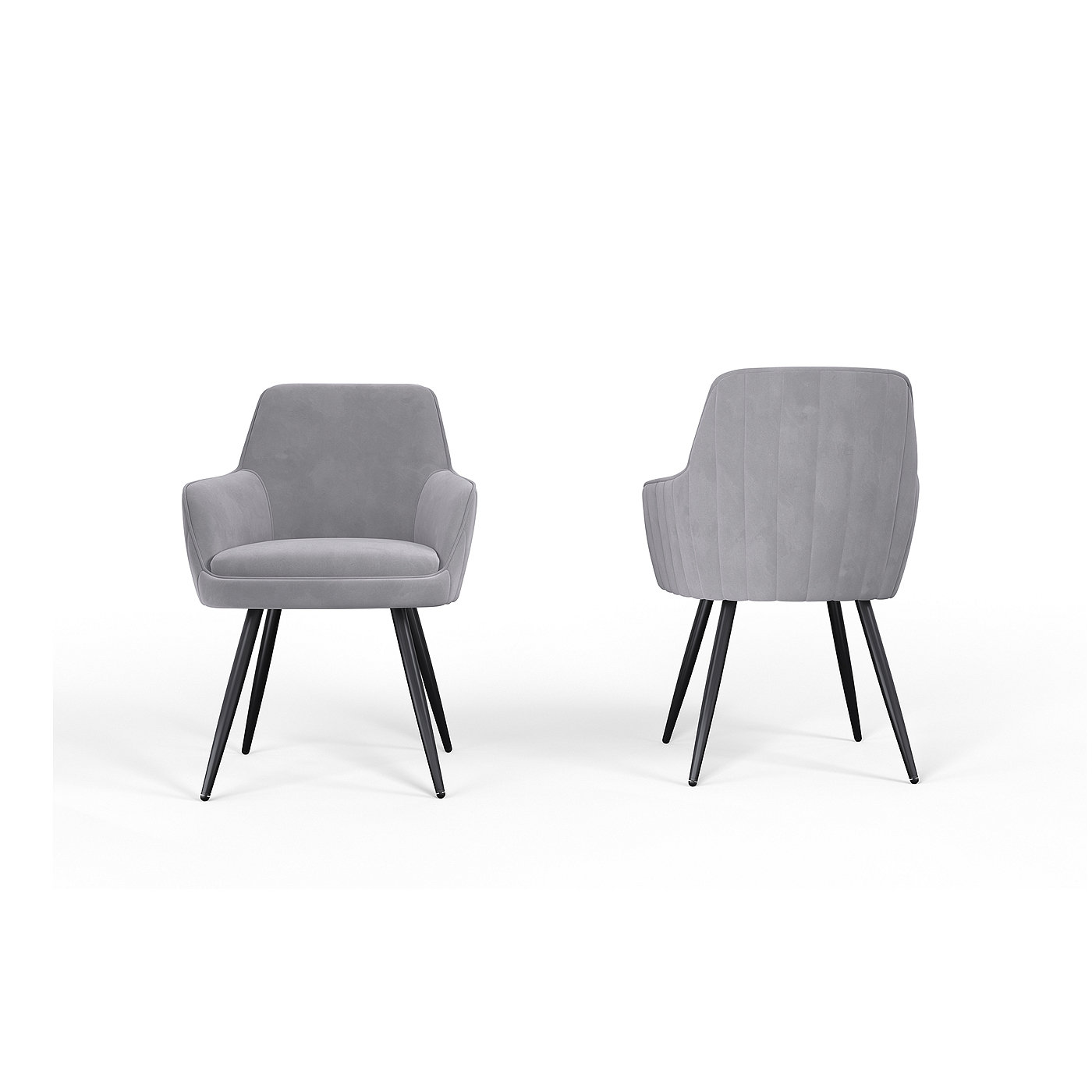 George Oliver Beige Modern Mid-Century Upholstered Accent Chair With ...