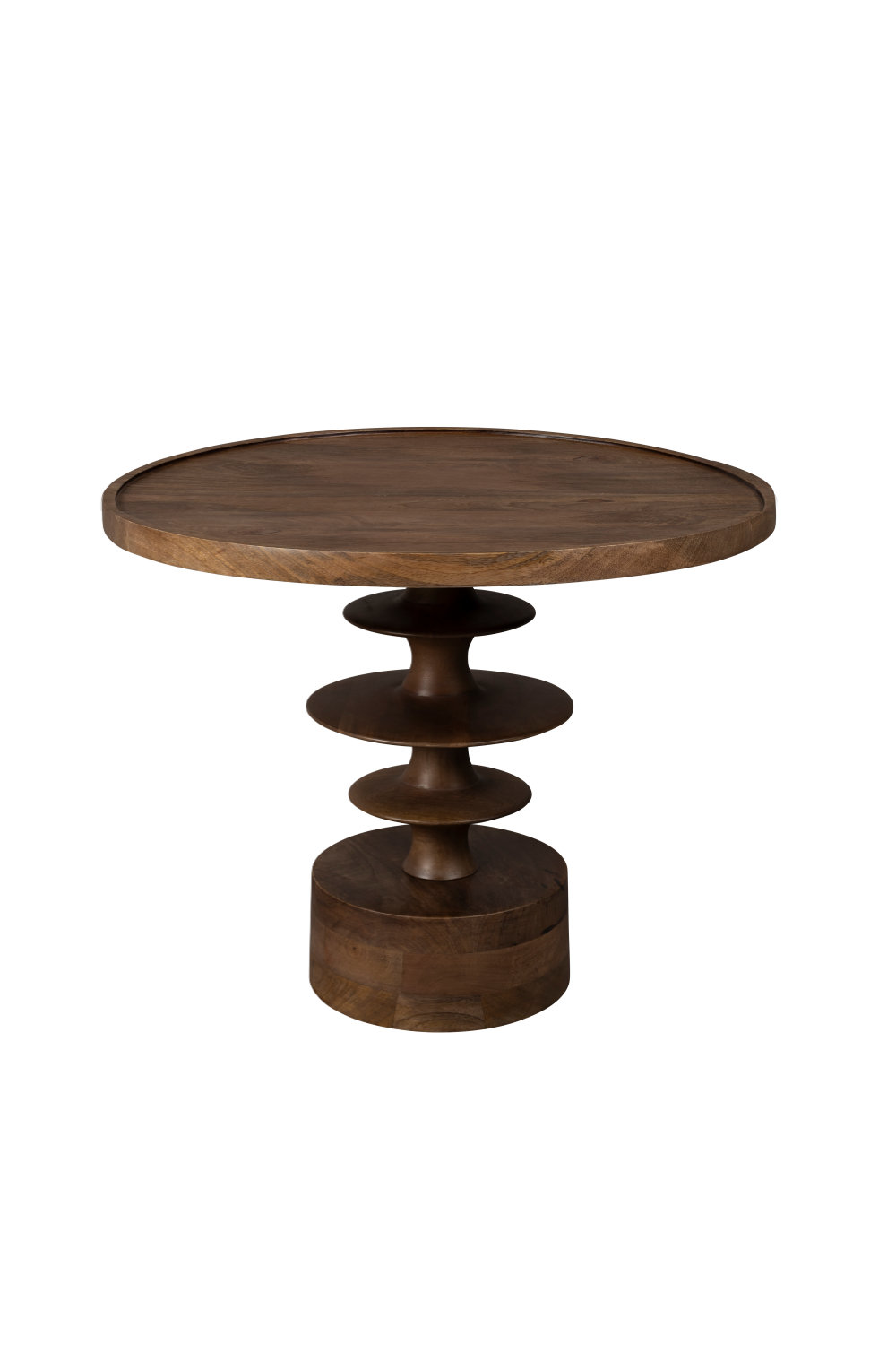 Dutchbone Cath Solid Wood Pedestal Coffee Table | Wayfair