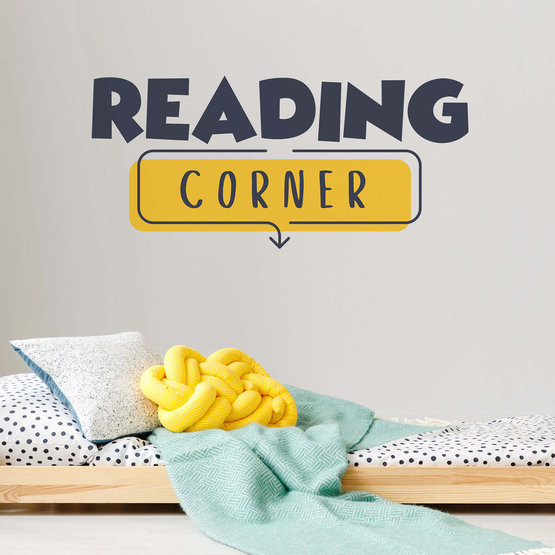 Room Mates Reading Corner Wall Decals | Wayfair