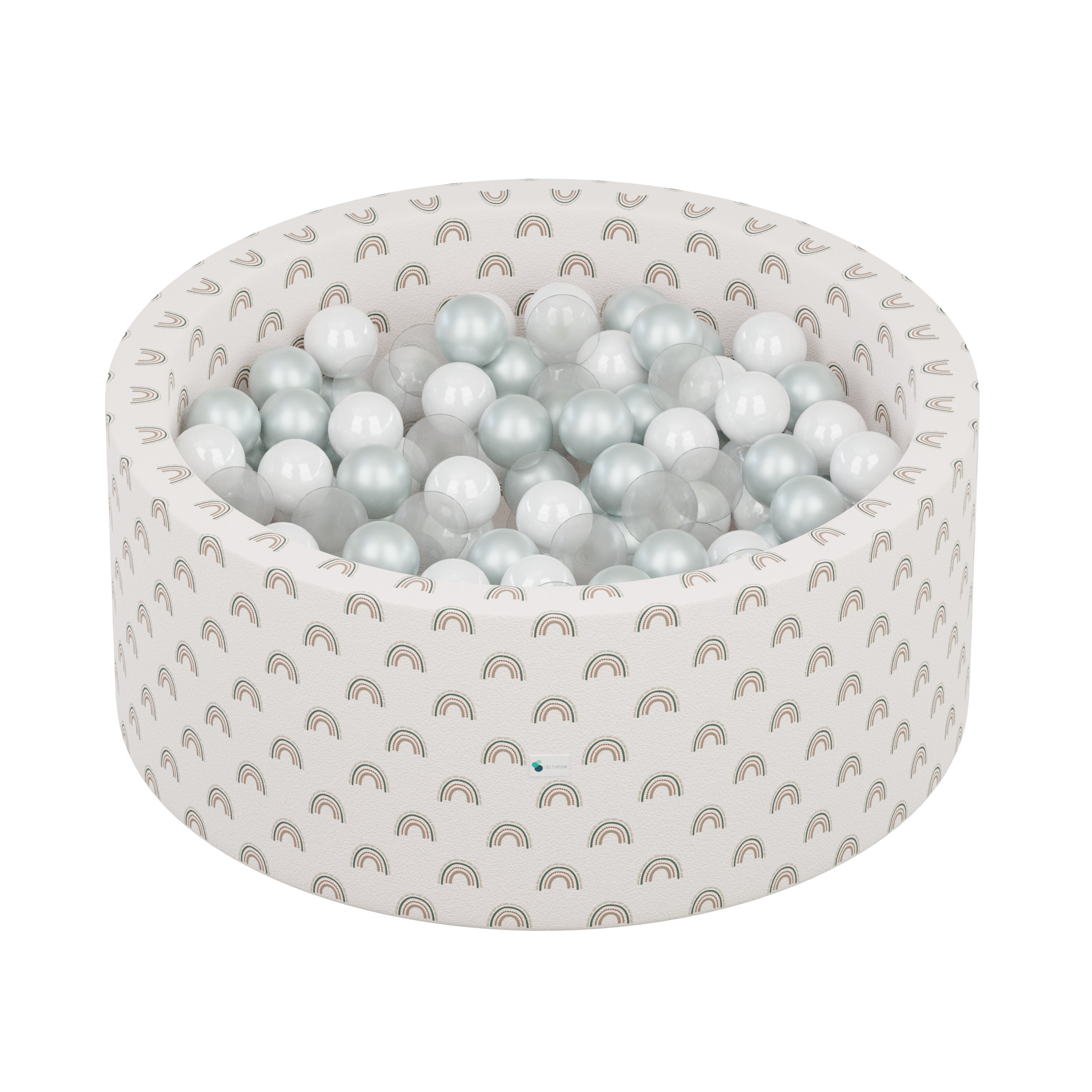 Little Big Playroom 2.7' x 2.7' Ball Pit with 200 Play Balls | Wayfair