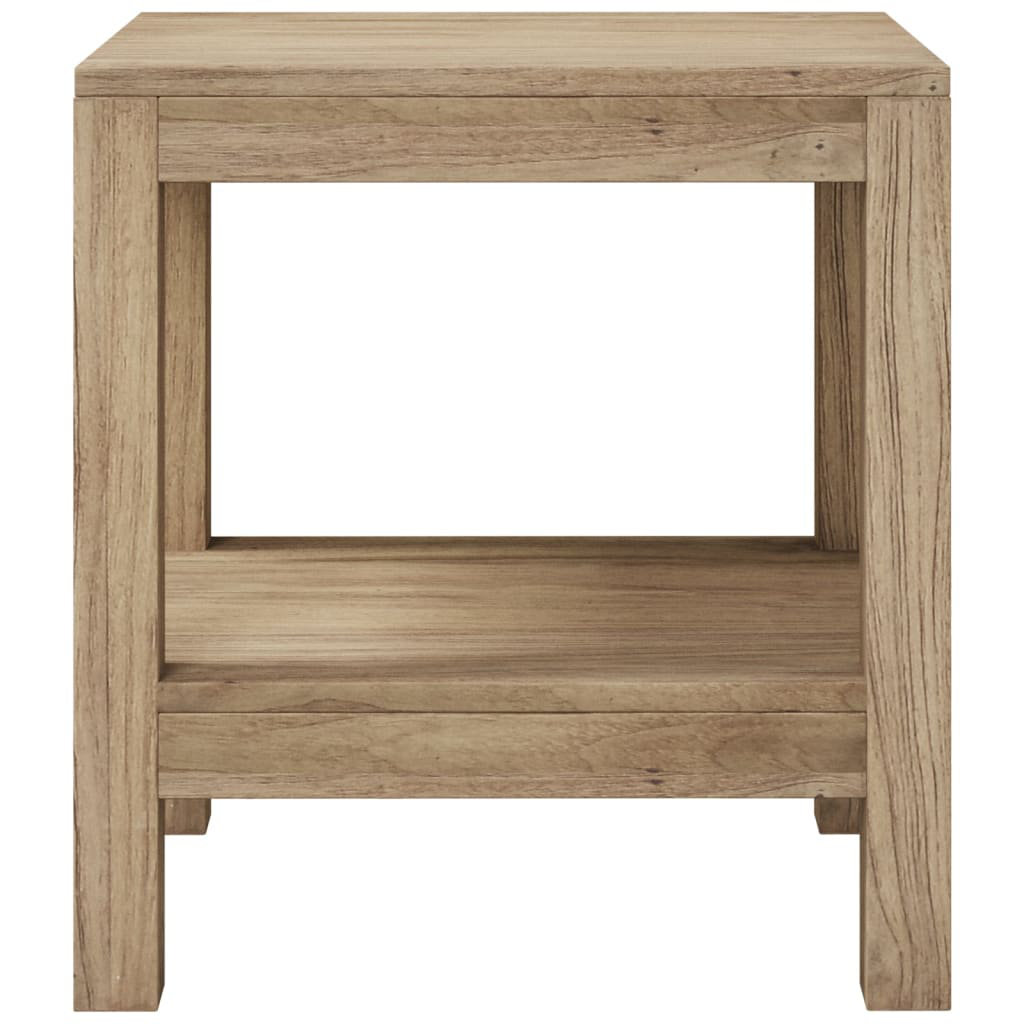 Alpen Home Schuman Bathroom Side Table 45x35x45 cm Solid Wood Teak ...