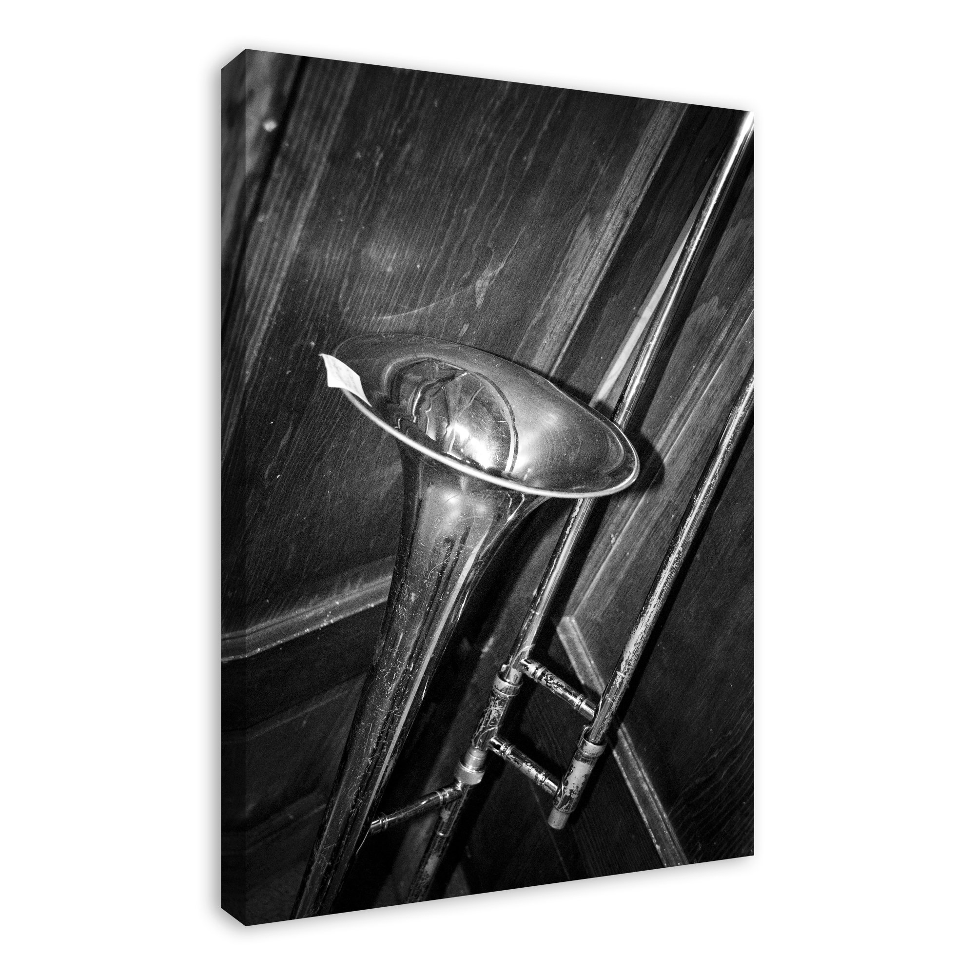 Ebern Designs Trombone Photo - No Frame Print | Wayfair