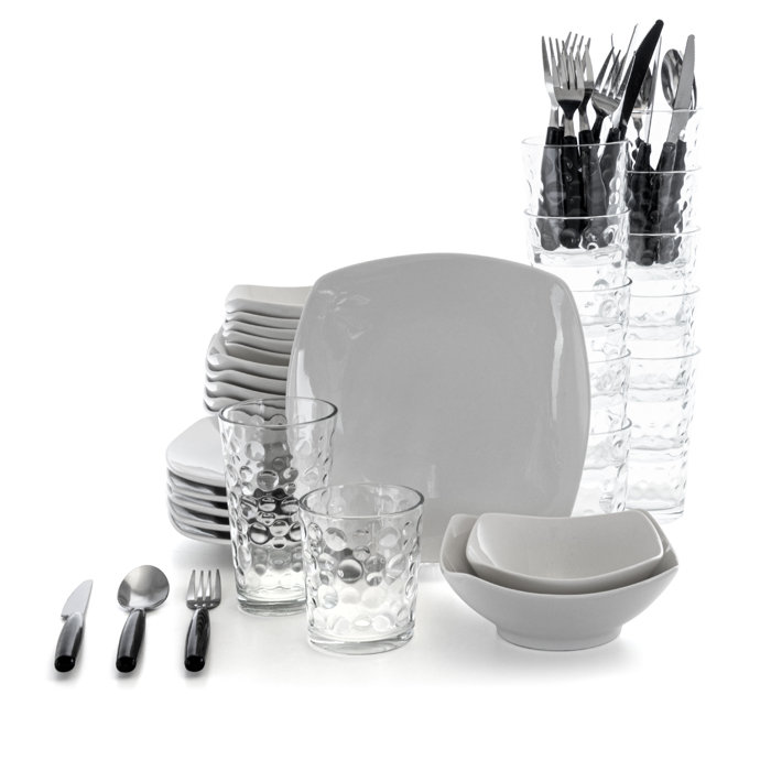 World Menagerie Mississauga Dinnerware Set - Service for 4 & Reviews ...