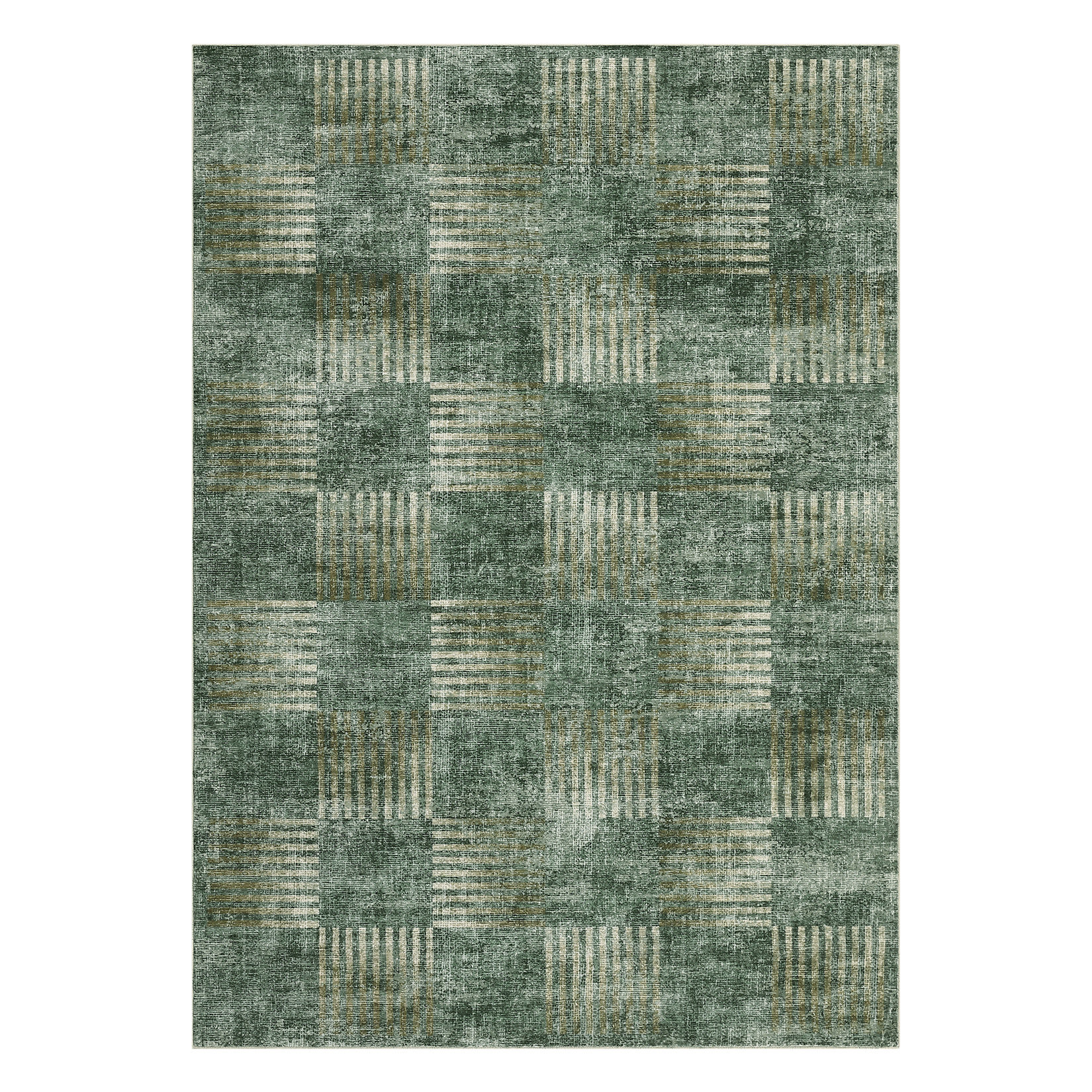 Ebern Designs Modern Abstract Area Rugs for Living Room, Anti-Slip ...