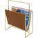 Mercer41 Metal Free Standing Magazine Rack & Reviews | Wayfair