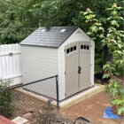 Suncast Vista® 7 Ft. X 7 Ft. Storage Shed & Reviews | Wayfair