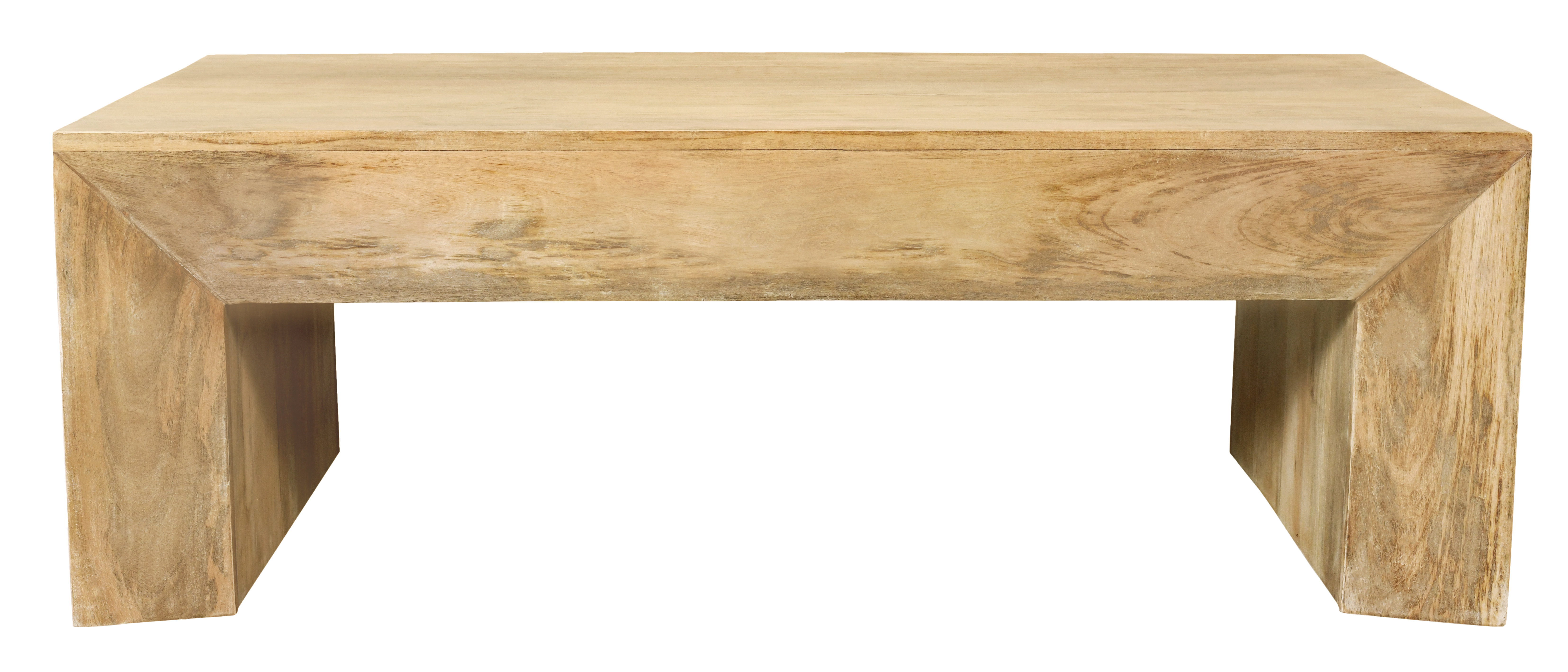 Foundry Select Everette Cocktail Table In Modern Natural Finish On ...
