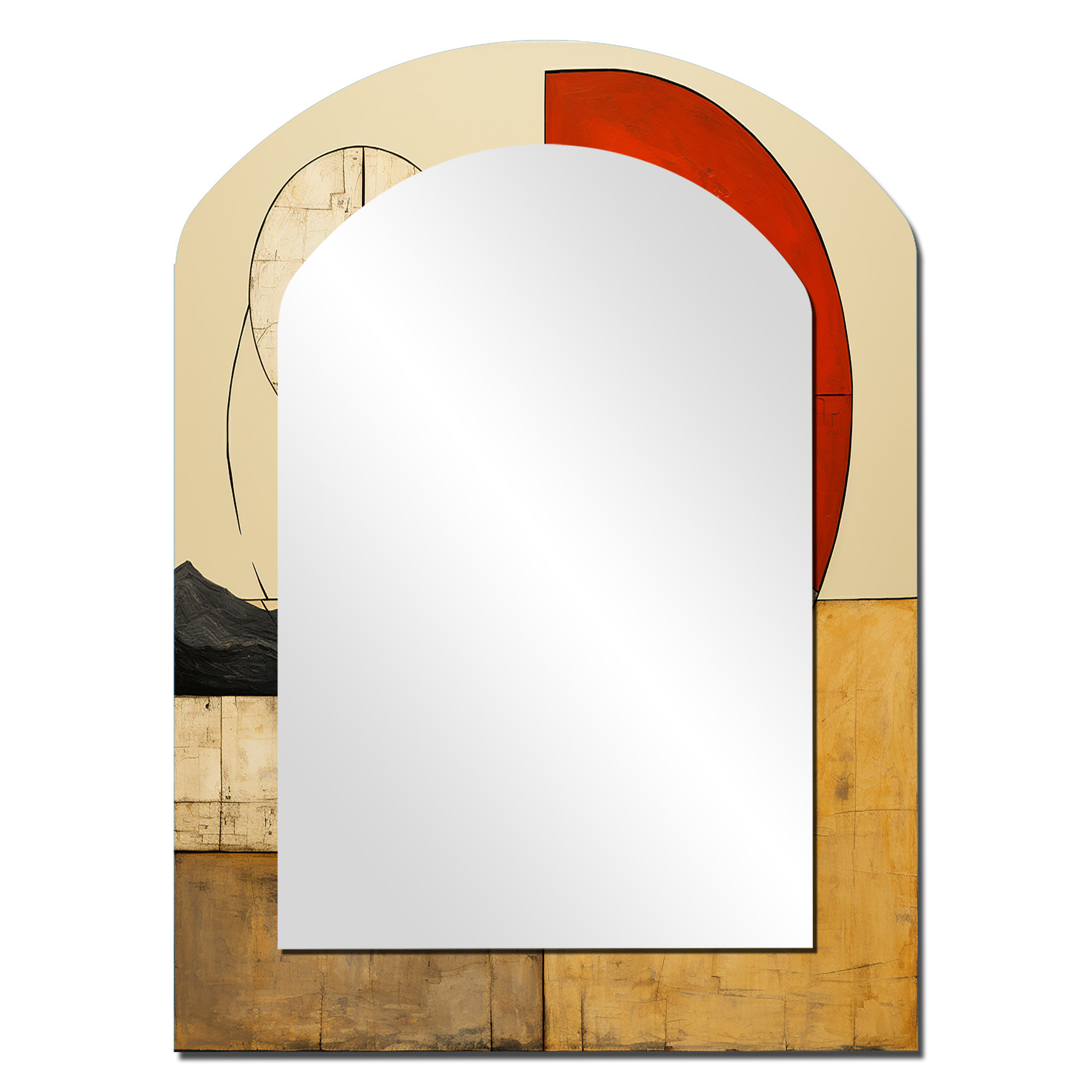 Dakota Fields Time Capsule Vintage Illustration - Abstract Arch ...