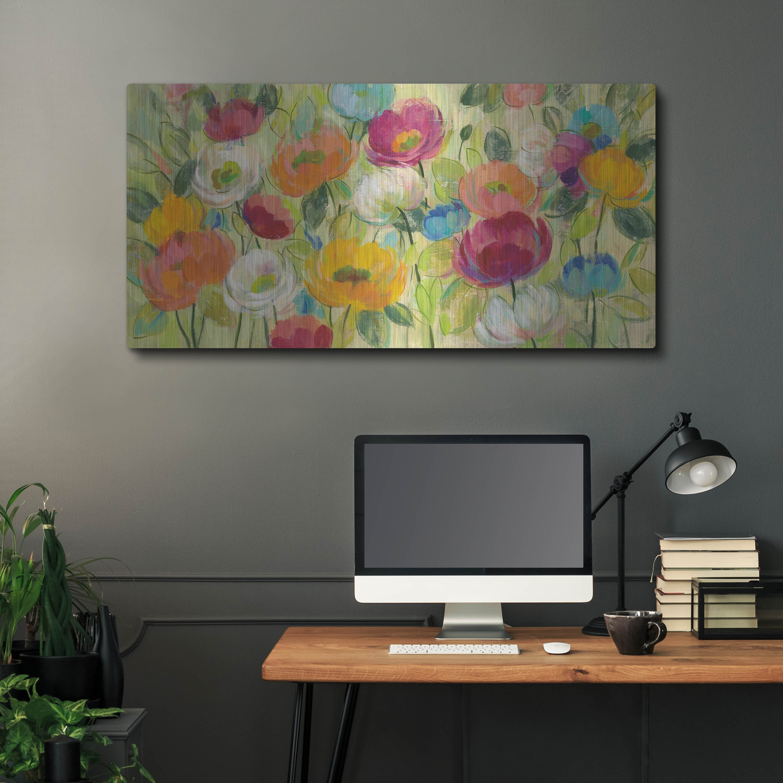 August Grove® " Chartreuse Garden " by Silvia Vassileva | Wayfair